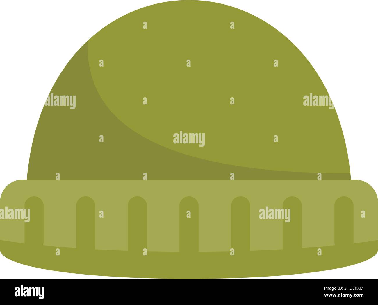 Fisherman cap icon. Flat illustration of fisherman cap vector icon ...