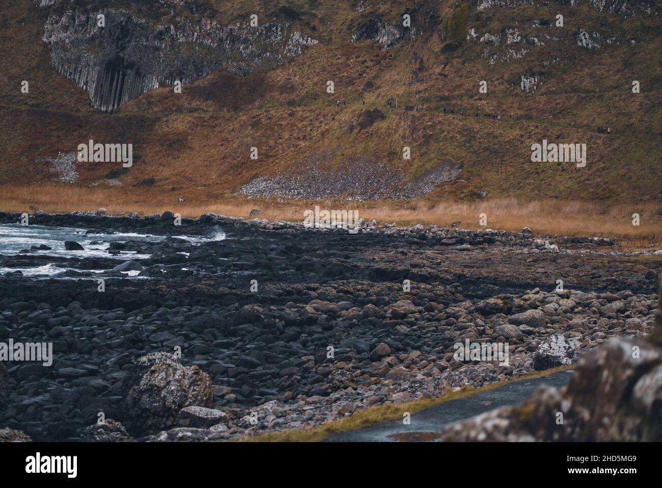 Giant's Causeway in Bushmills United Kingdom Stock Photo - Alamy