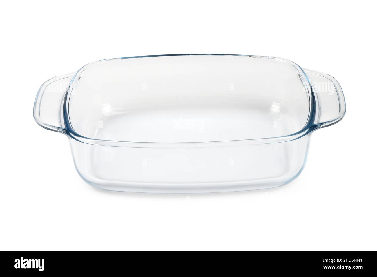 Glass baking tray on white background. High resolution photo. Full ...