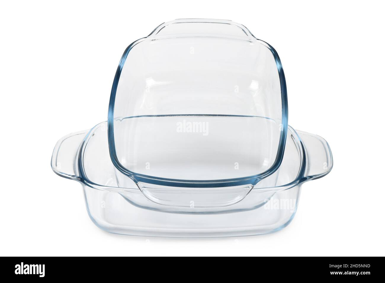 Glass baking tray on white background. High resolution photo. Full ...