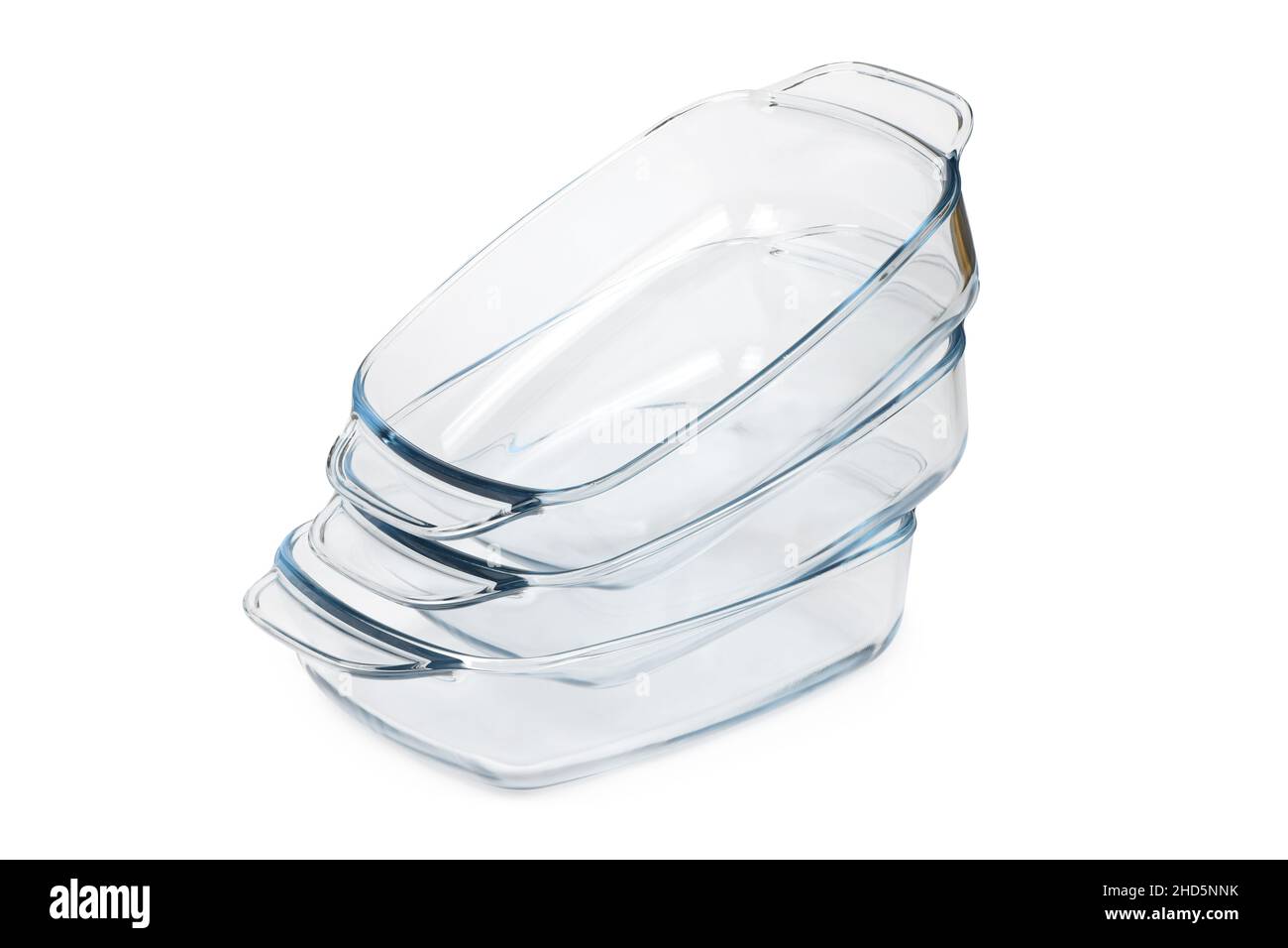 Glass baking tray on white background. High resolution photo. Full ...