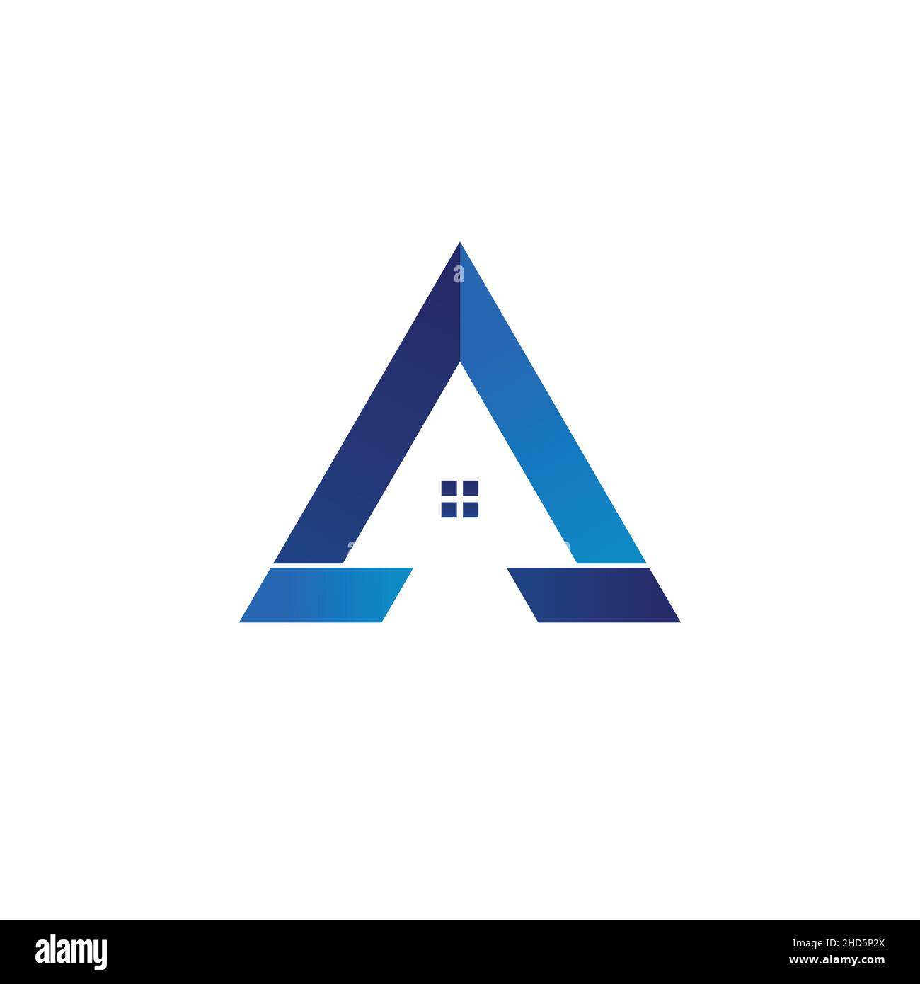 House Arrow Abstract Logo Design Stock Vector Image & Art - Alamy