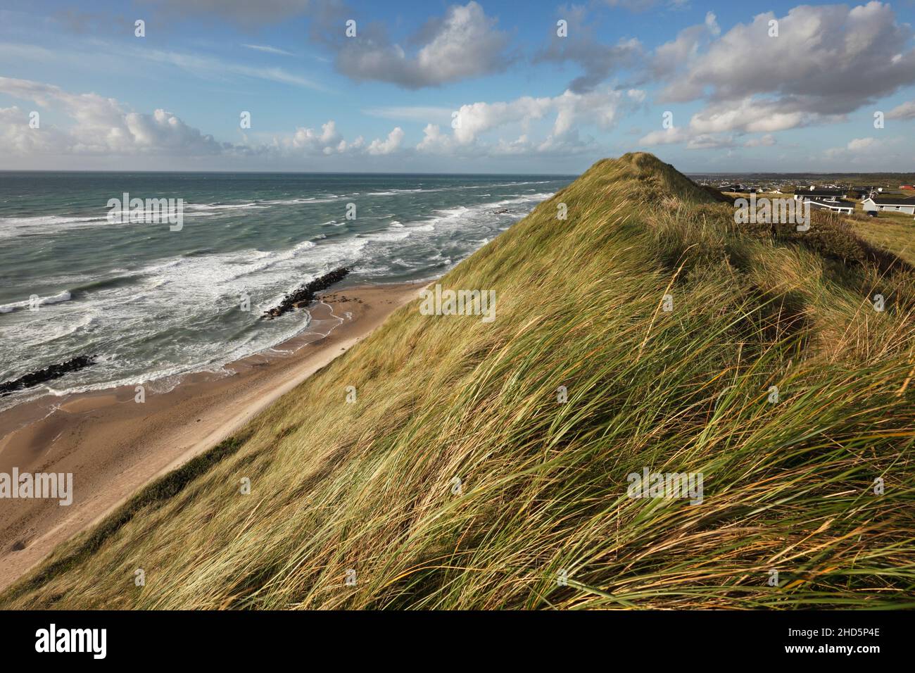 dunes in Lønstrup; Danmark; Lonstrup; Denmark Stock Photo - Alamy