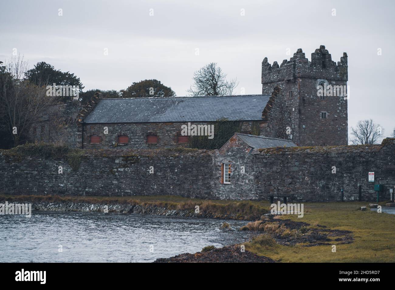 National Trust Castle Ward Downpatrick UK Stock Photo - Alamy