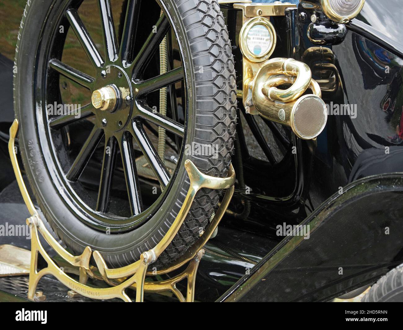 detail of historic vehicle Stock Photo - Alamy