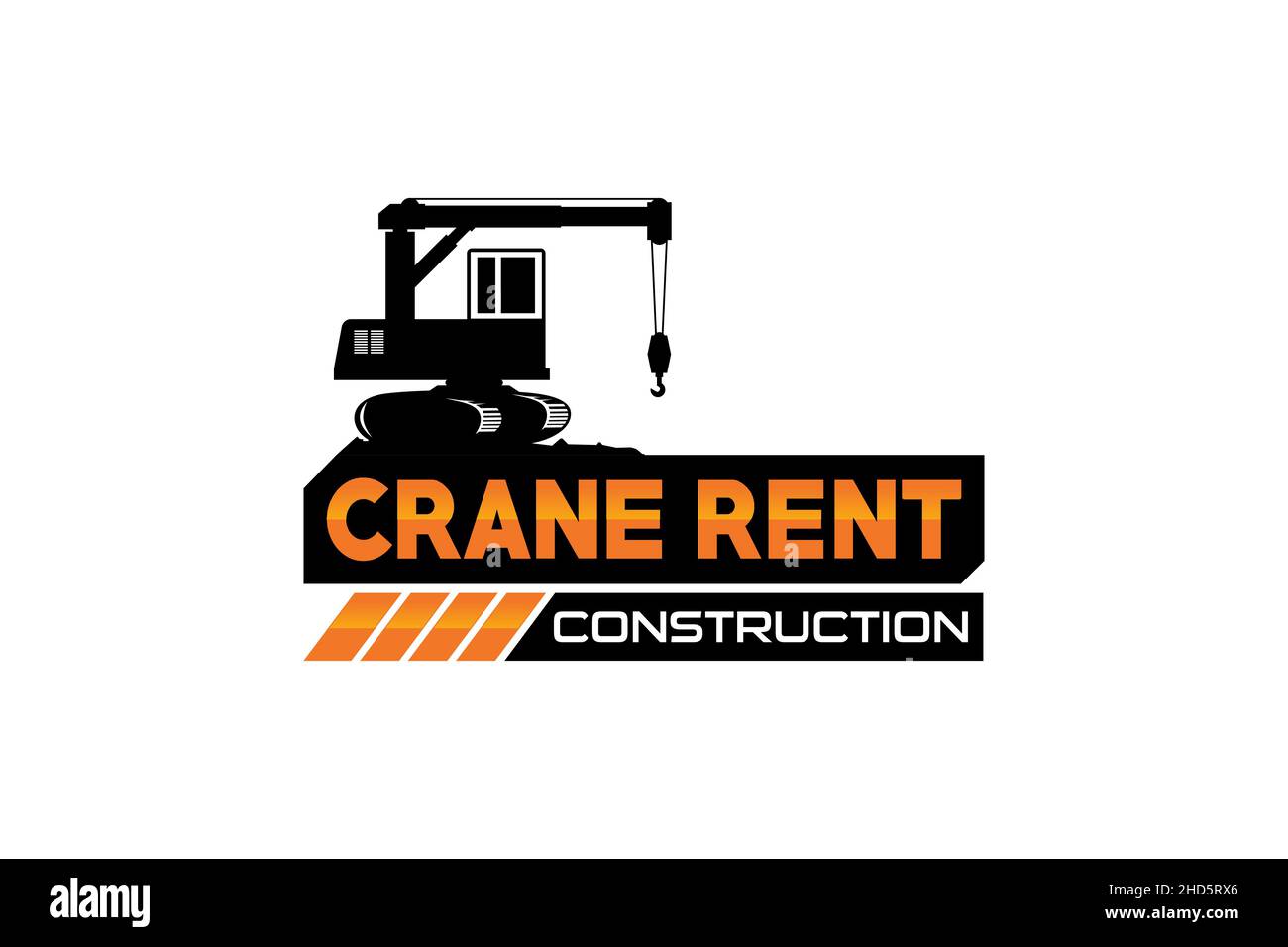Crane logo template vector. Heavy equipment logo vector for ...