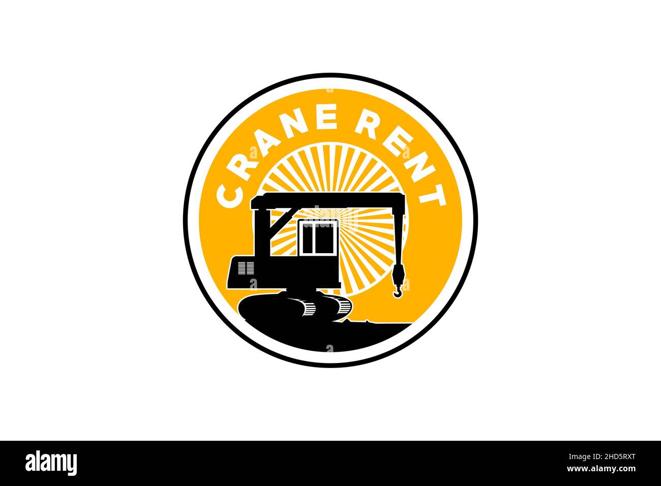 Crane logo template vector. Heavy equipment logo vector for ...