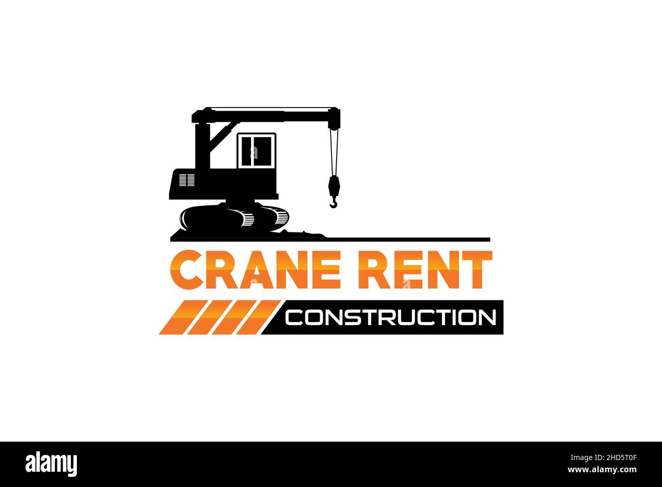 Crane logo template vector. Heavy equipment logo vector for ...