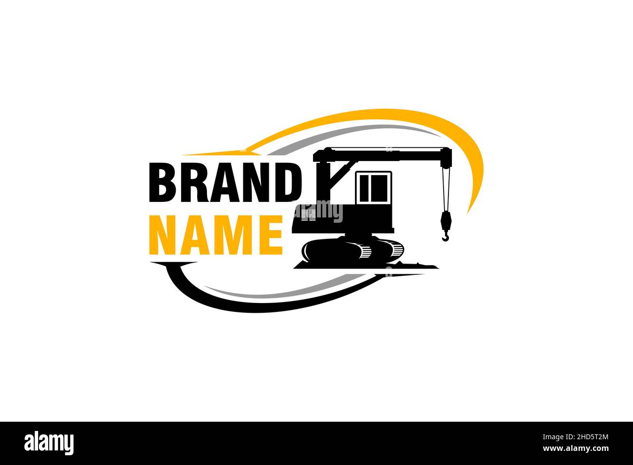 Crane logo template vector. Heavy equipment logo vector for ...