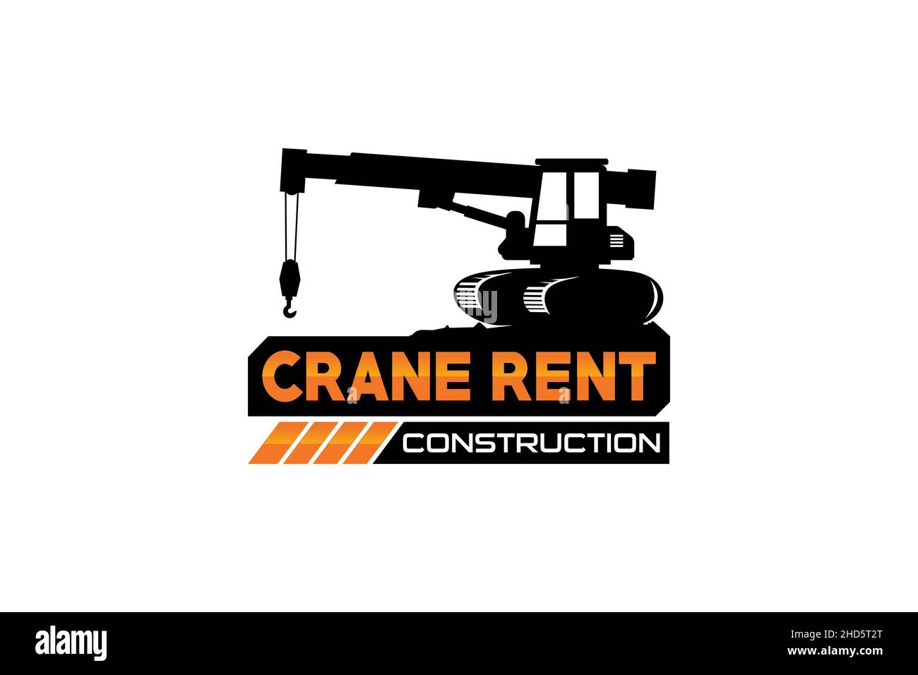 Crane logo template vector. Heavy equipment logo vector for ...