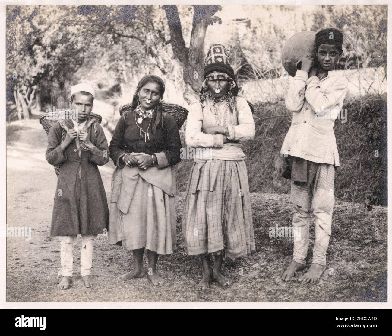 Vintage early 20th century travel photograph: c.1910 India - country ...