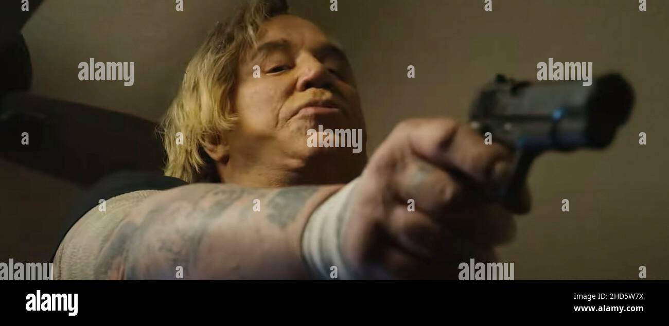 THE COMMANDO, Mickey Rourke, 2022. © Saban Films / Courtesy Everett ...