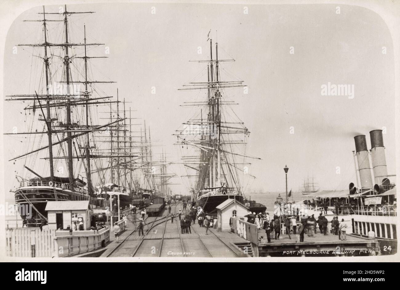 Port melbourne historical hi-res stock photography and images - Alamy