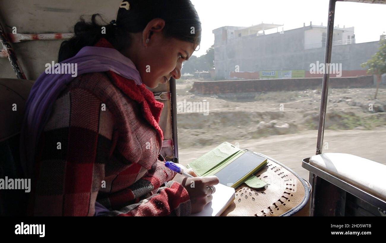 WRITING WITH FIRE, 2021. © Music Box Films / Courtesy Everett ...