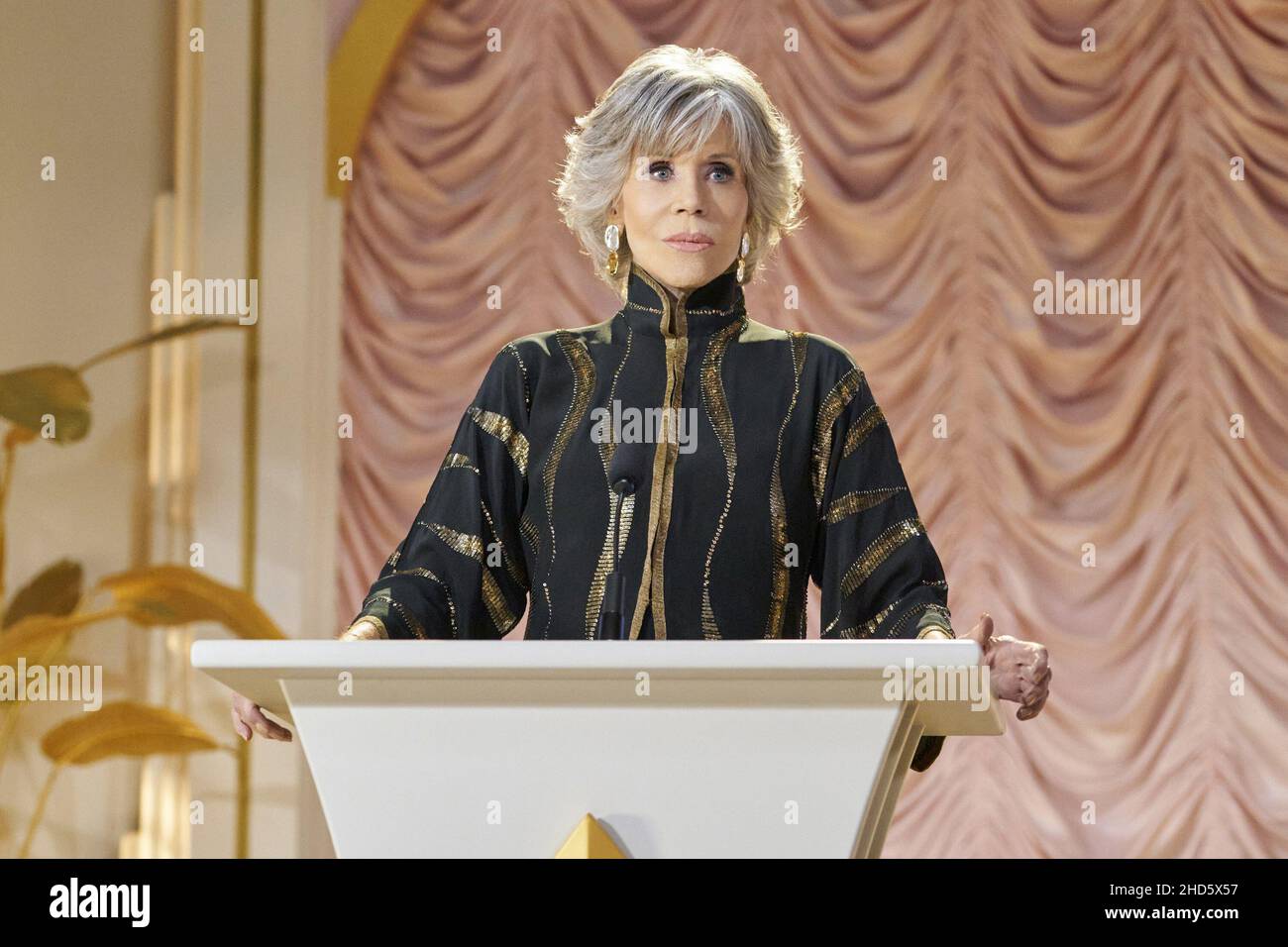 YEARLY DEPARTED, Jane Fonda, (aired on Dec. 23, 2021). photo: Erin ...