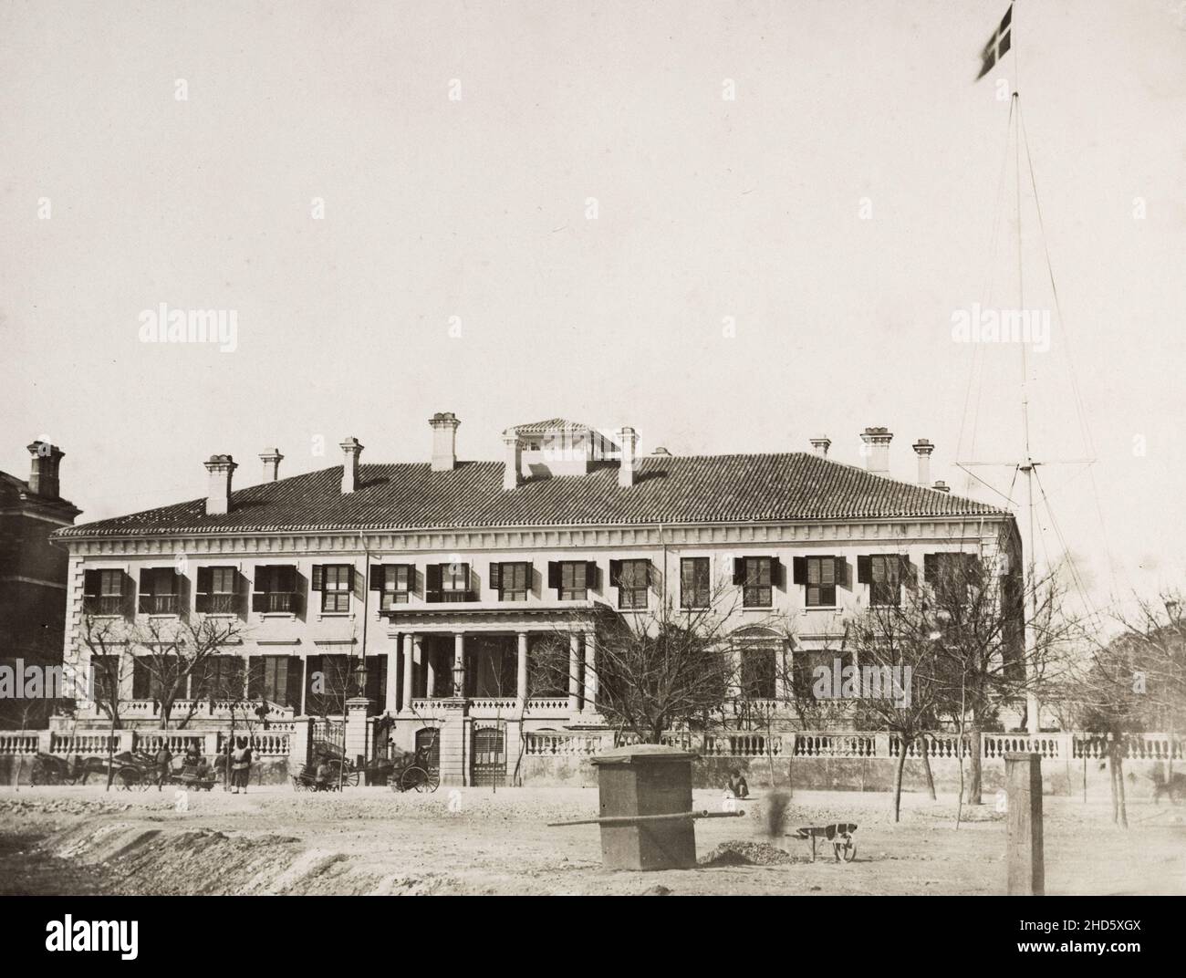 Vintage 19th century photograph: Head office, Jardine Matheson ...