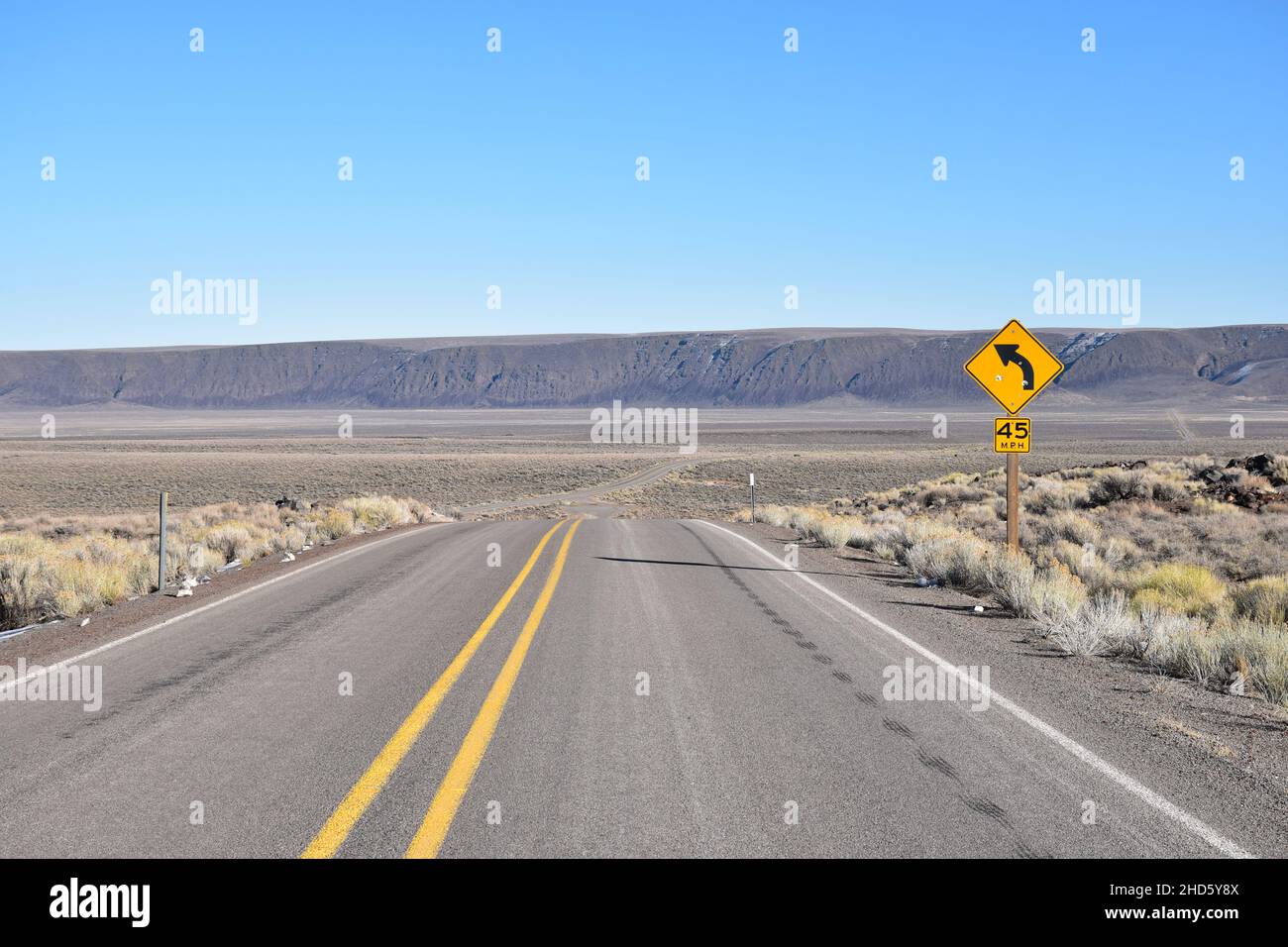 The approach to the dramatic steep cliffs of Sage Butte on the remote ...