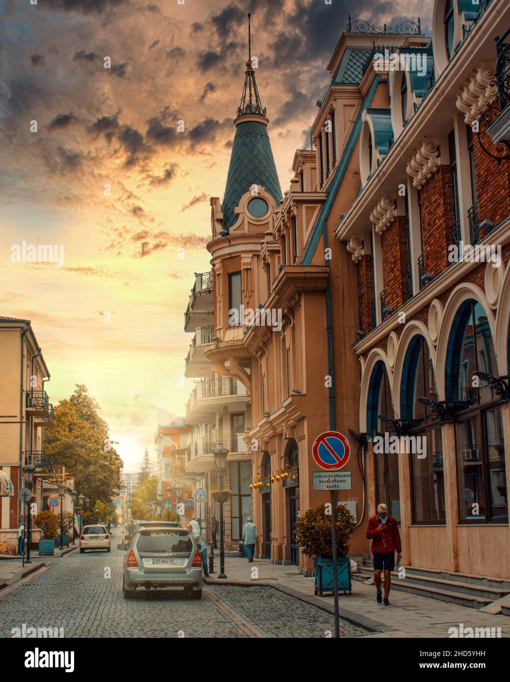 Batumi georgia street scene hi-res stock photography and images - Alamy