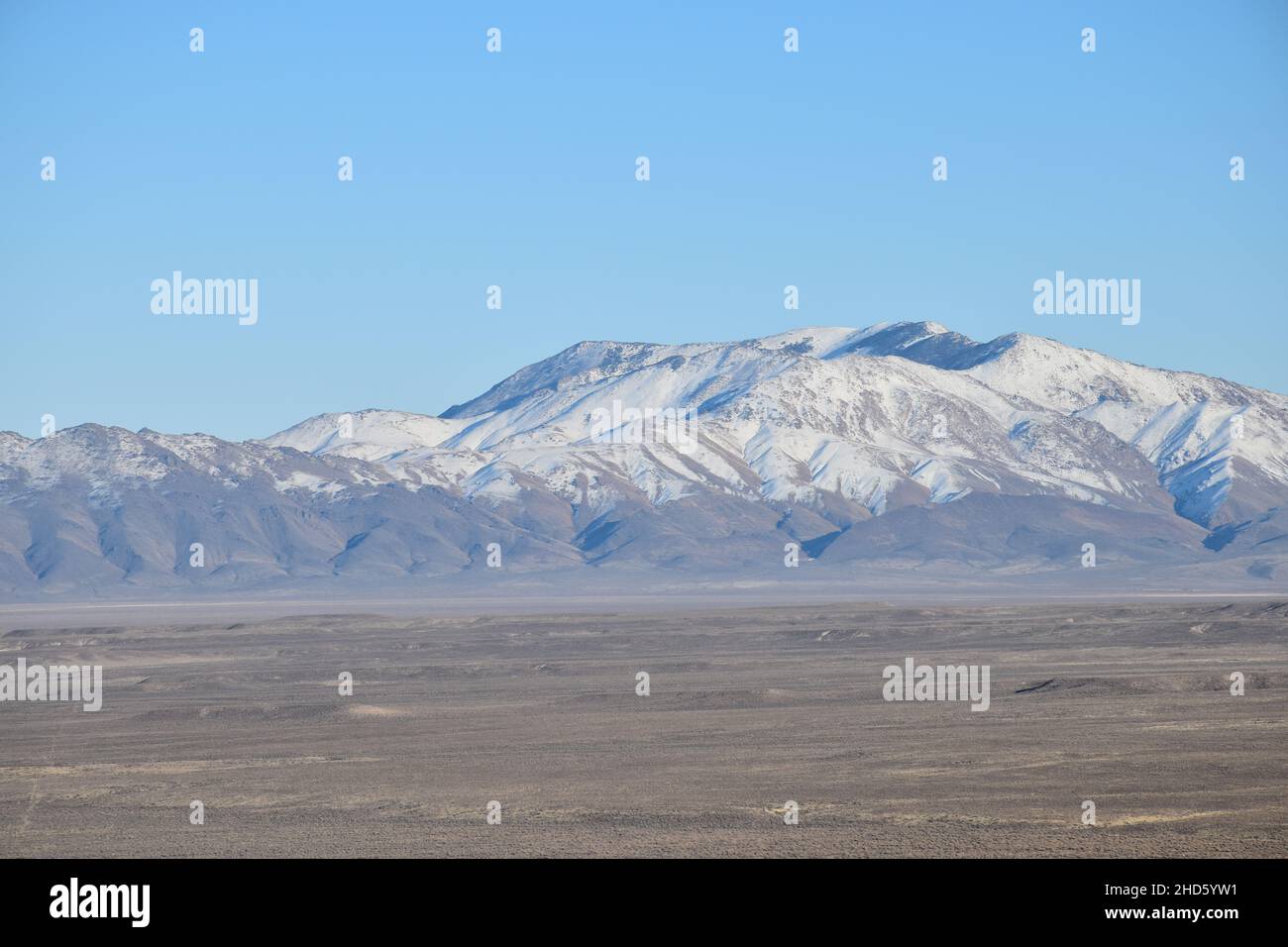 Looking east from OR-140 (Warner Highway between Adel & Denio) towards ...