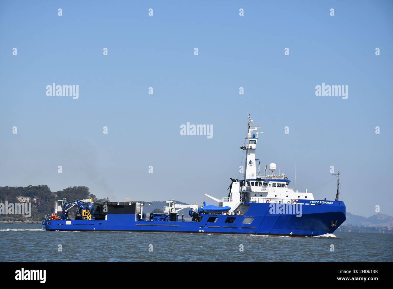Pacific Responder, oil spill response vessel, based at Richmond, CA ...