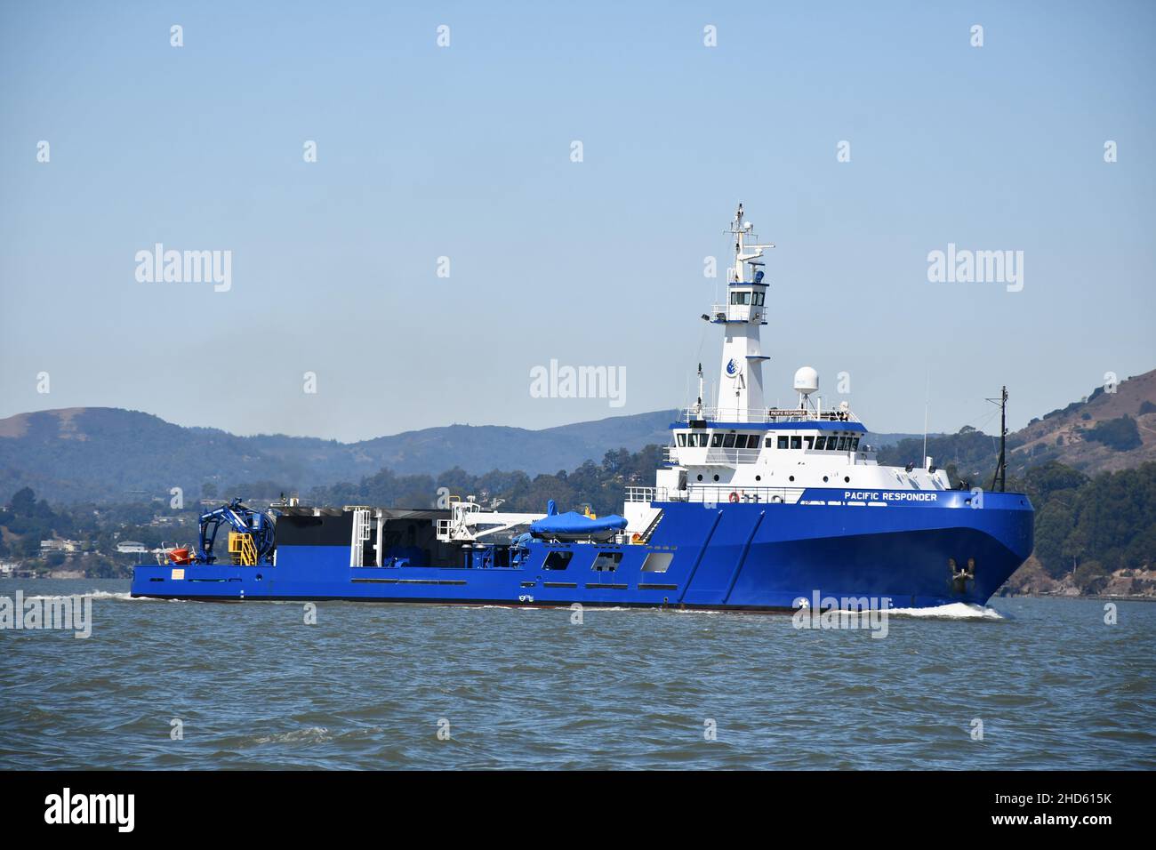 Pacific Responder, oil spill response vessel, based at Richmond, CA ...