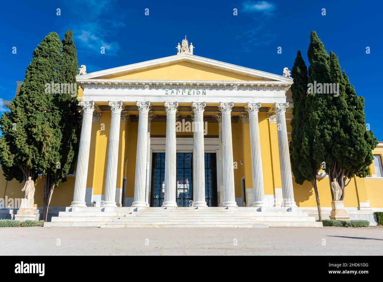 The Zappeion, ceremonial buildings of Athens, Greece Stock Photo - Alamy