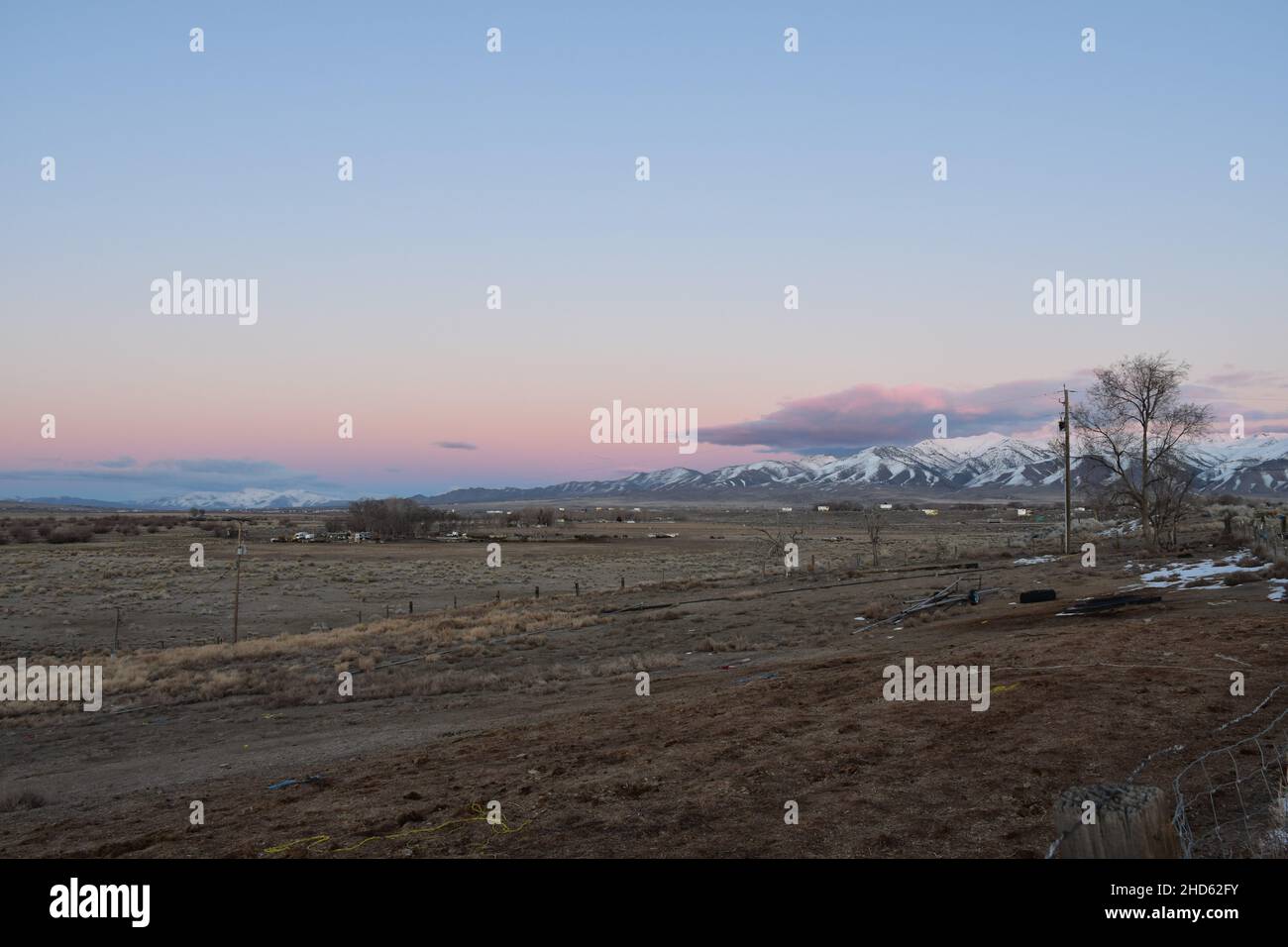 Nevada mining mountains snow hi-res stock photography and images - Alamy