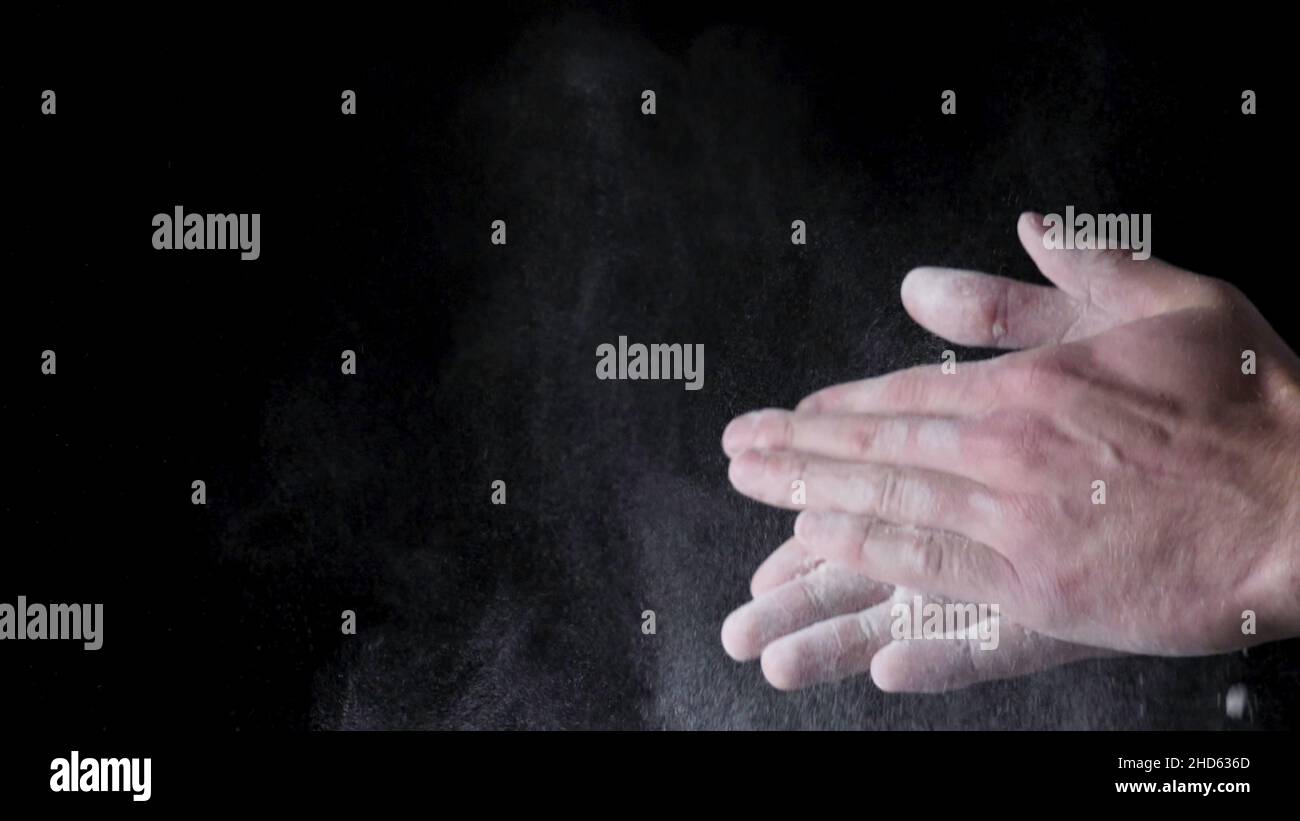 Slow motion video chef black hi-res stock photography and images - Alamy