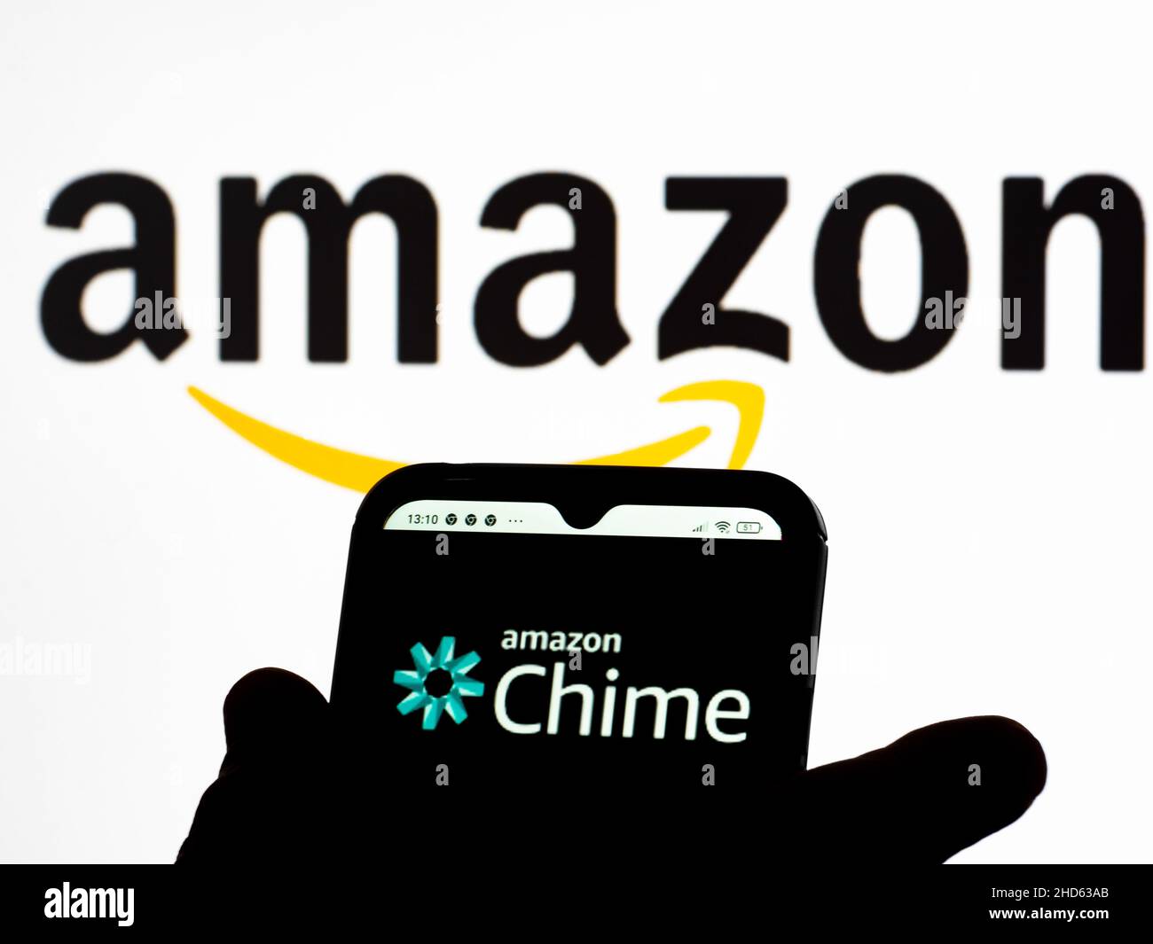 Amazon chime logo hi-res stock photography and images - Alamy
