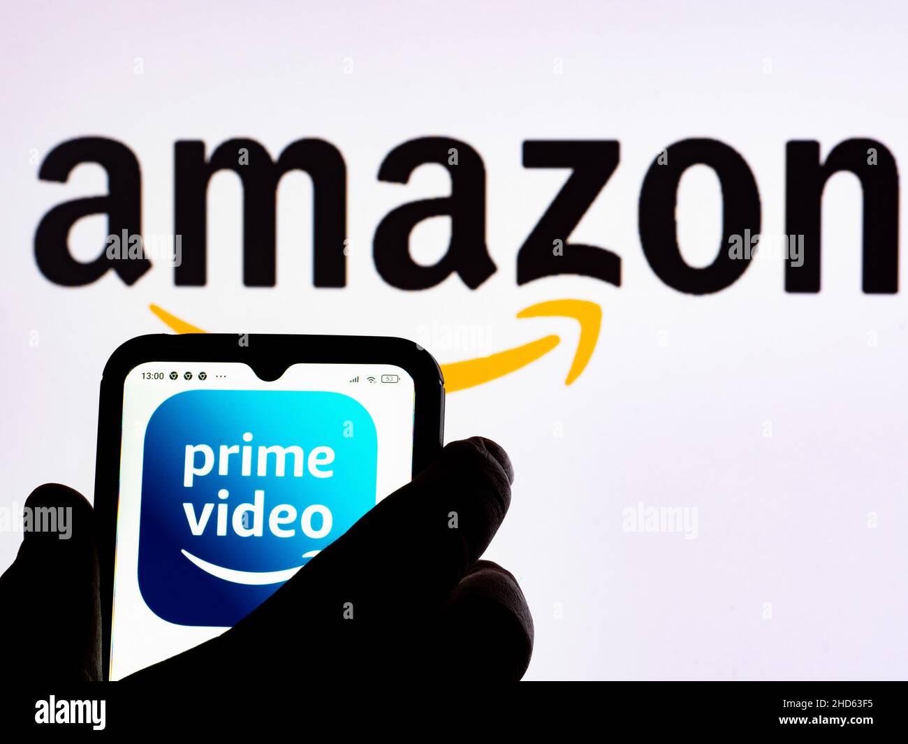 Amazon prime video logo hi-res stock photography and images - Alamy