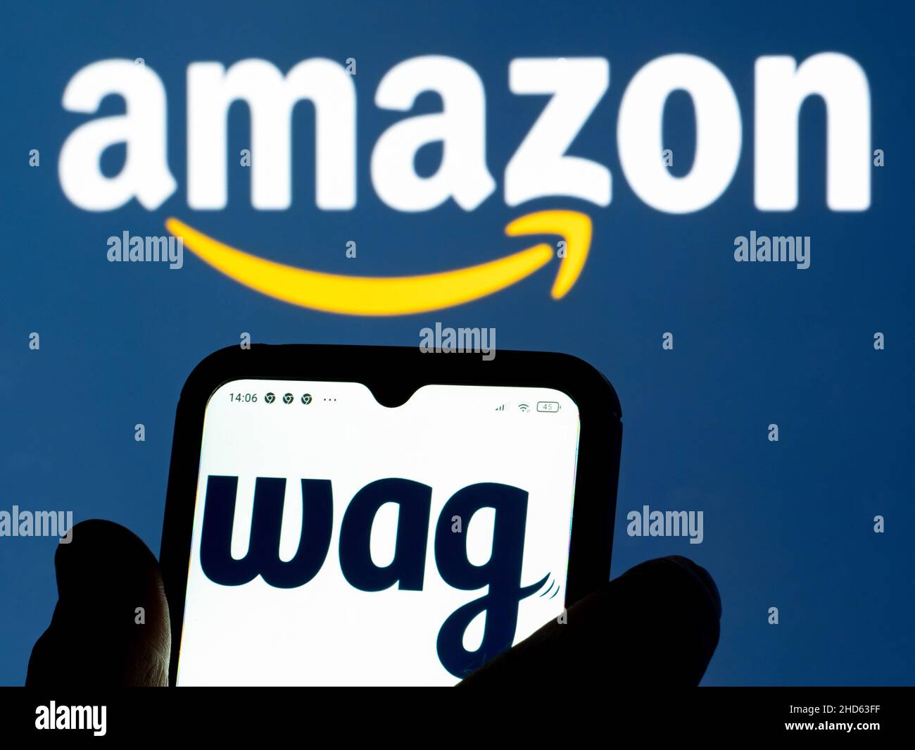 Wag logo hi-res stock photography and images - Alamy