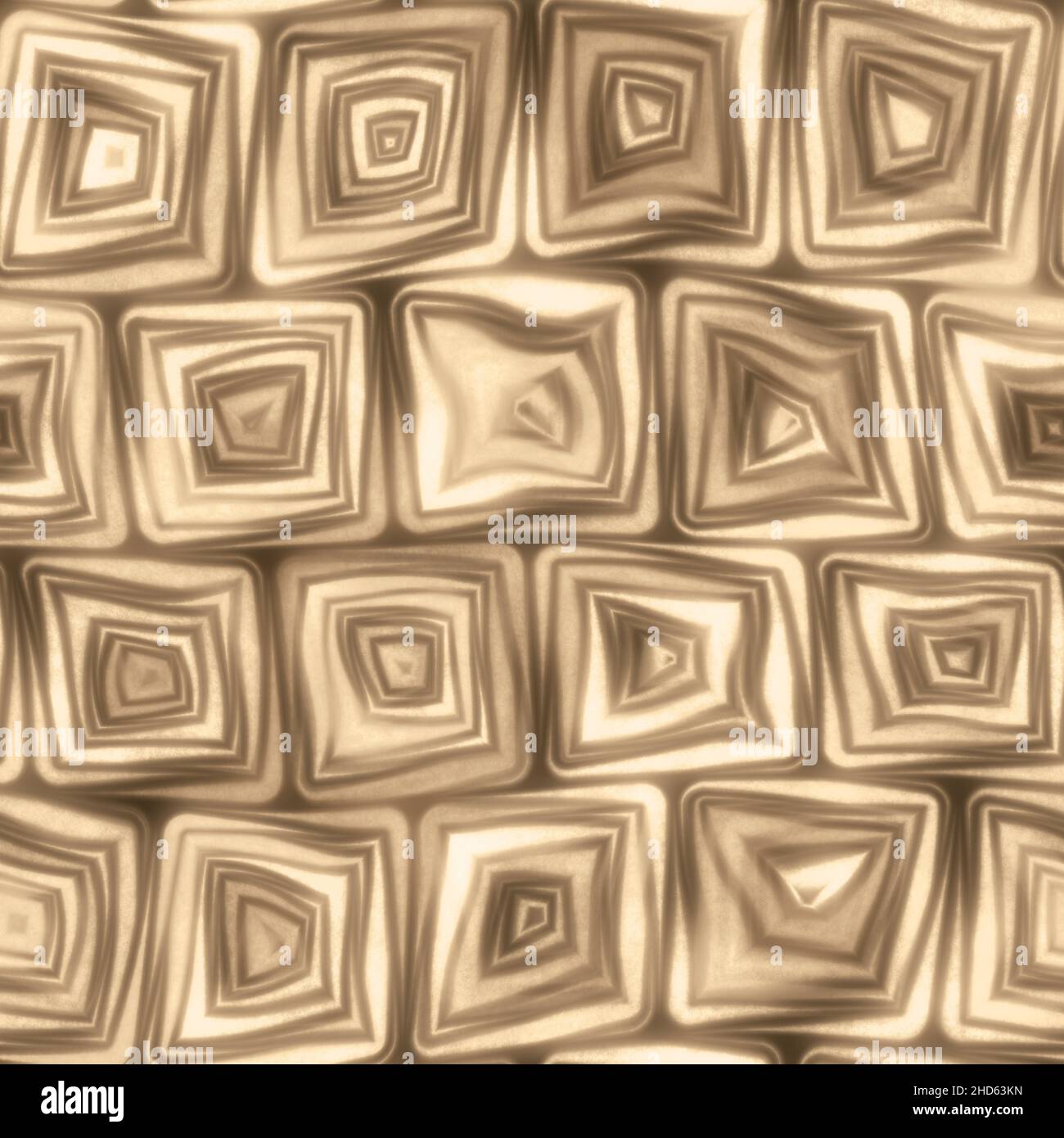 Large Earthy Brown Squiggly Swirly Spiral Squares Seamless Texture ...
