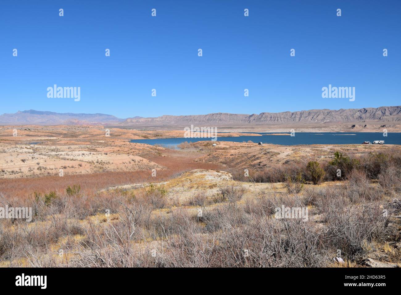 Stewarts Point at the Lake Mead National Recreation Area, Nevada, USA ...