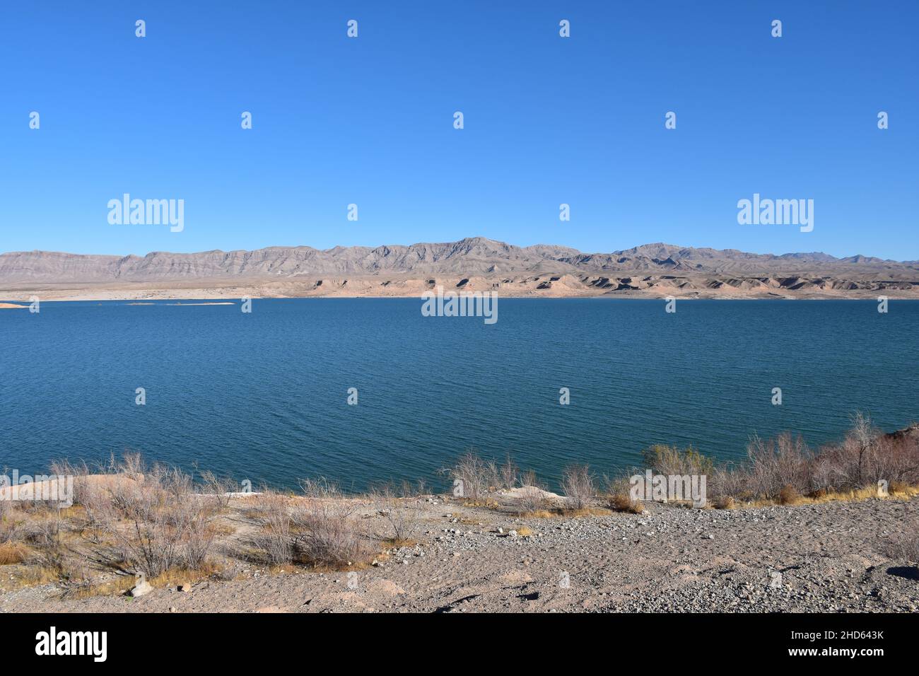 Stewarts Point at the Lake Mead National Recreation Area, Nevada, USA ...