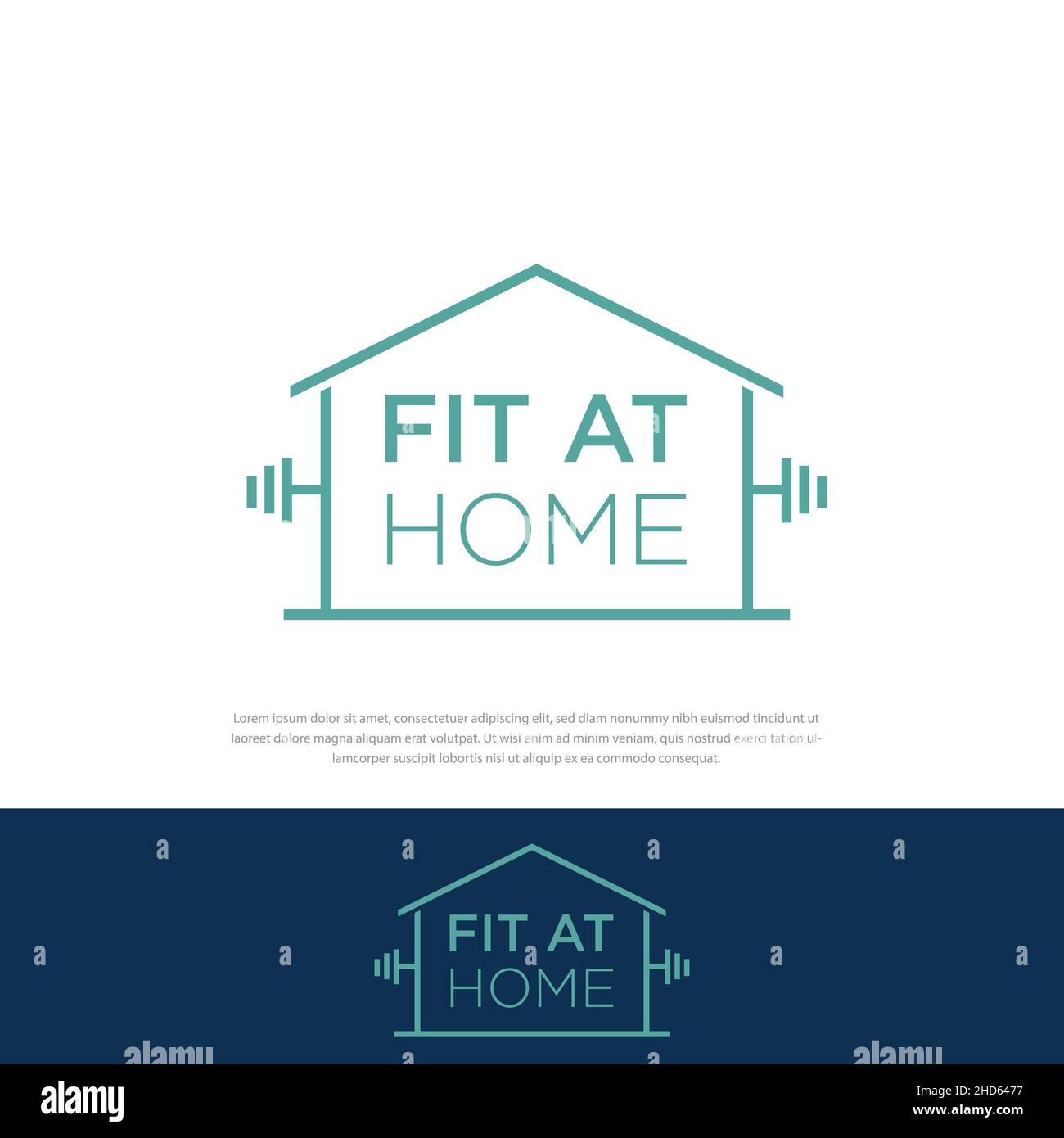 Cross fit logo design hi-res stock photography and images - Alamy