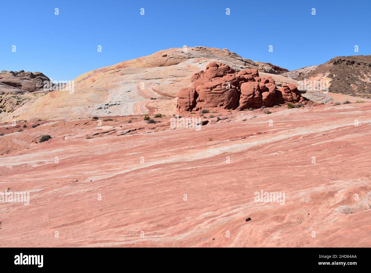 Spectacular sandstone rock formations, patterns and colours at the ...
