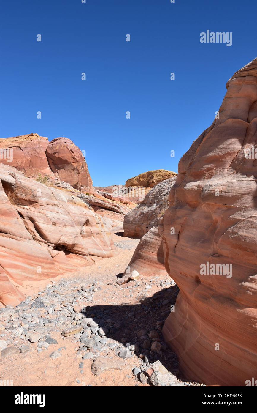 Spectacular sandstone rock formations, patterns and colours at the ...