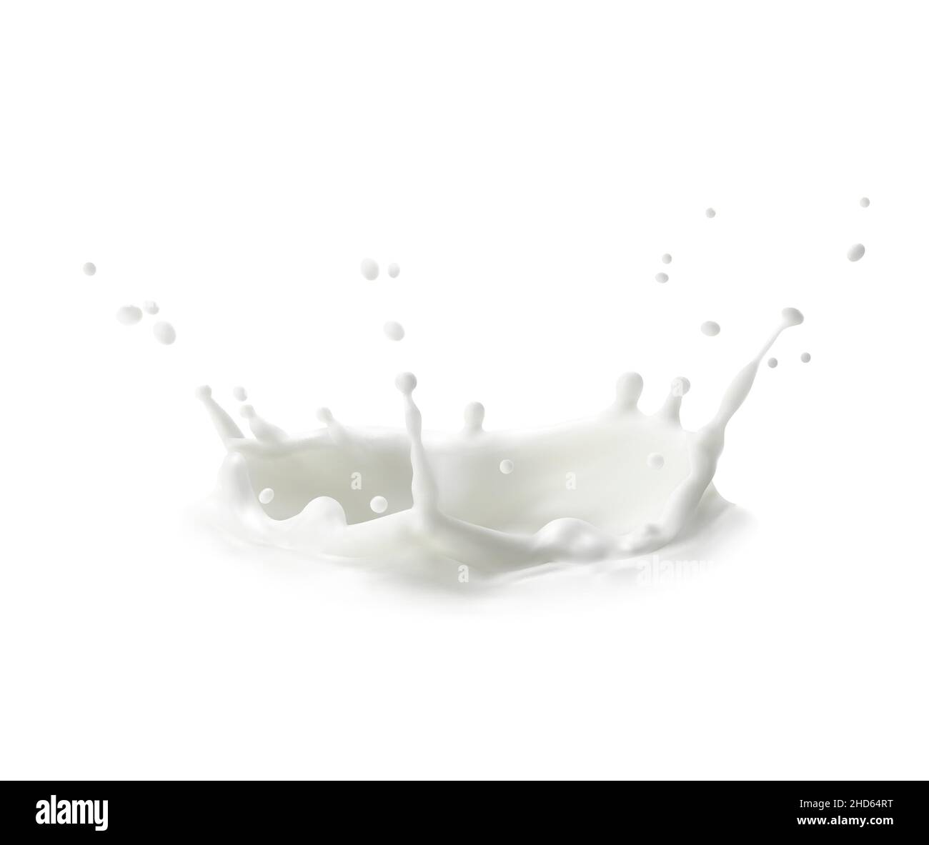 Creamy water flow Stock Vector Images - Alamy