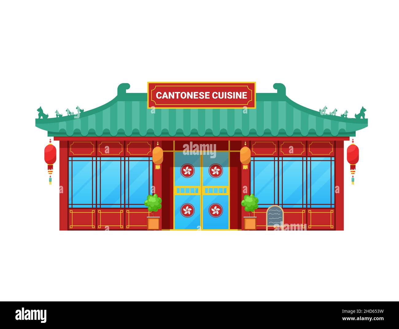 Cantonese dining Stock Vector Images - Alamy