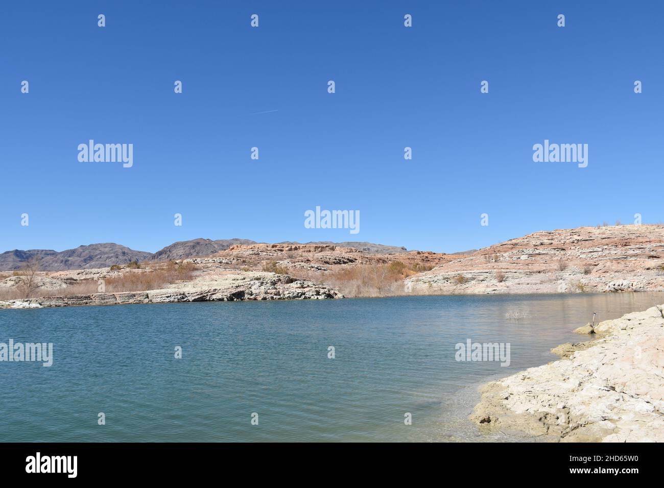 Stewarts Point at the Lake Mead National Recreation Area, Nevada, USA ...
