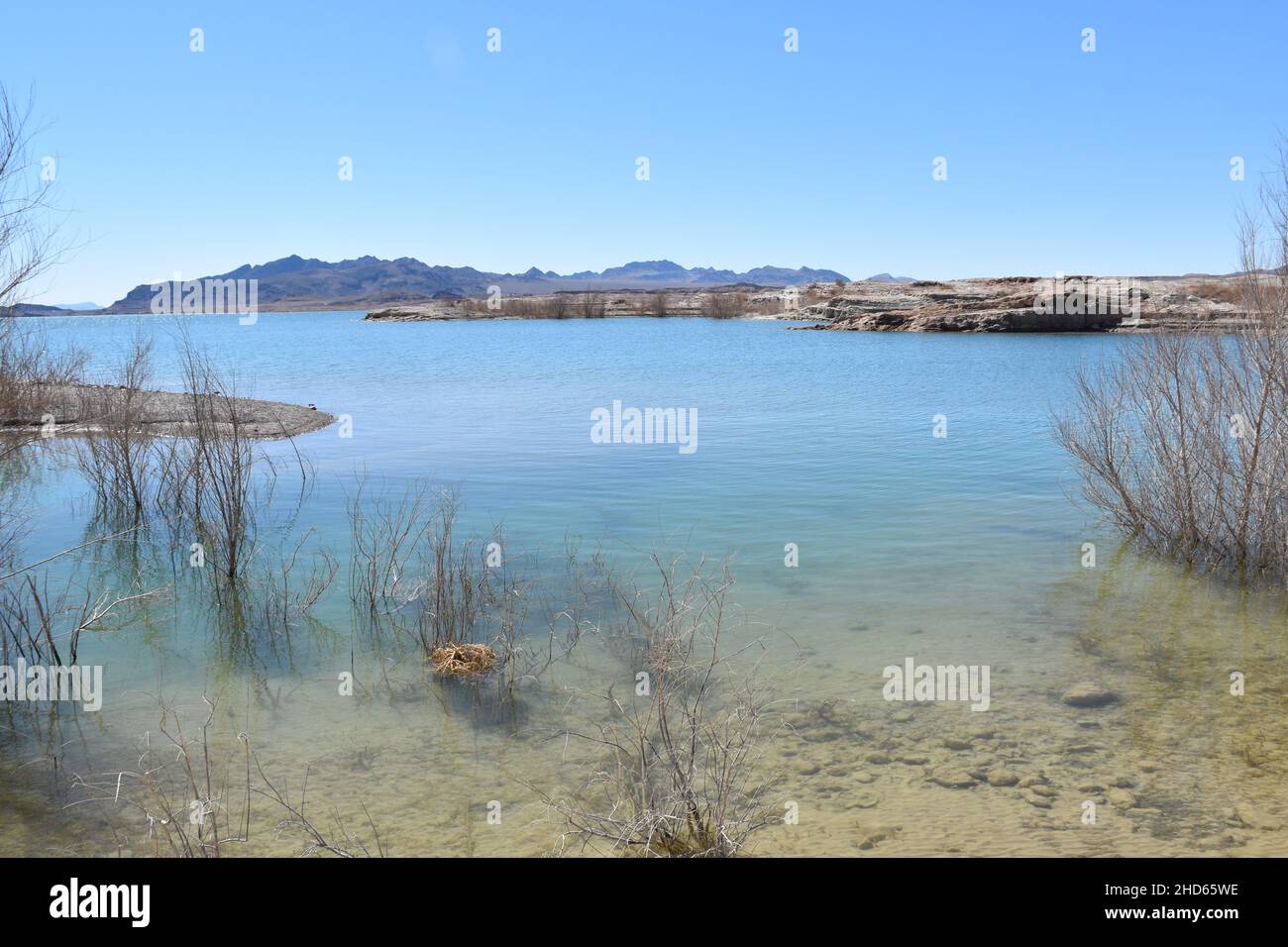 Stewarts Point at the Lake Mead National Recreation Area, Nevada, USA ...