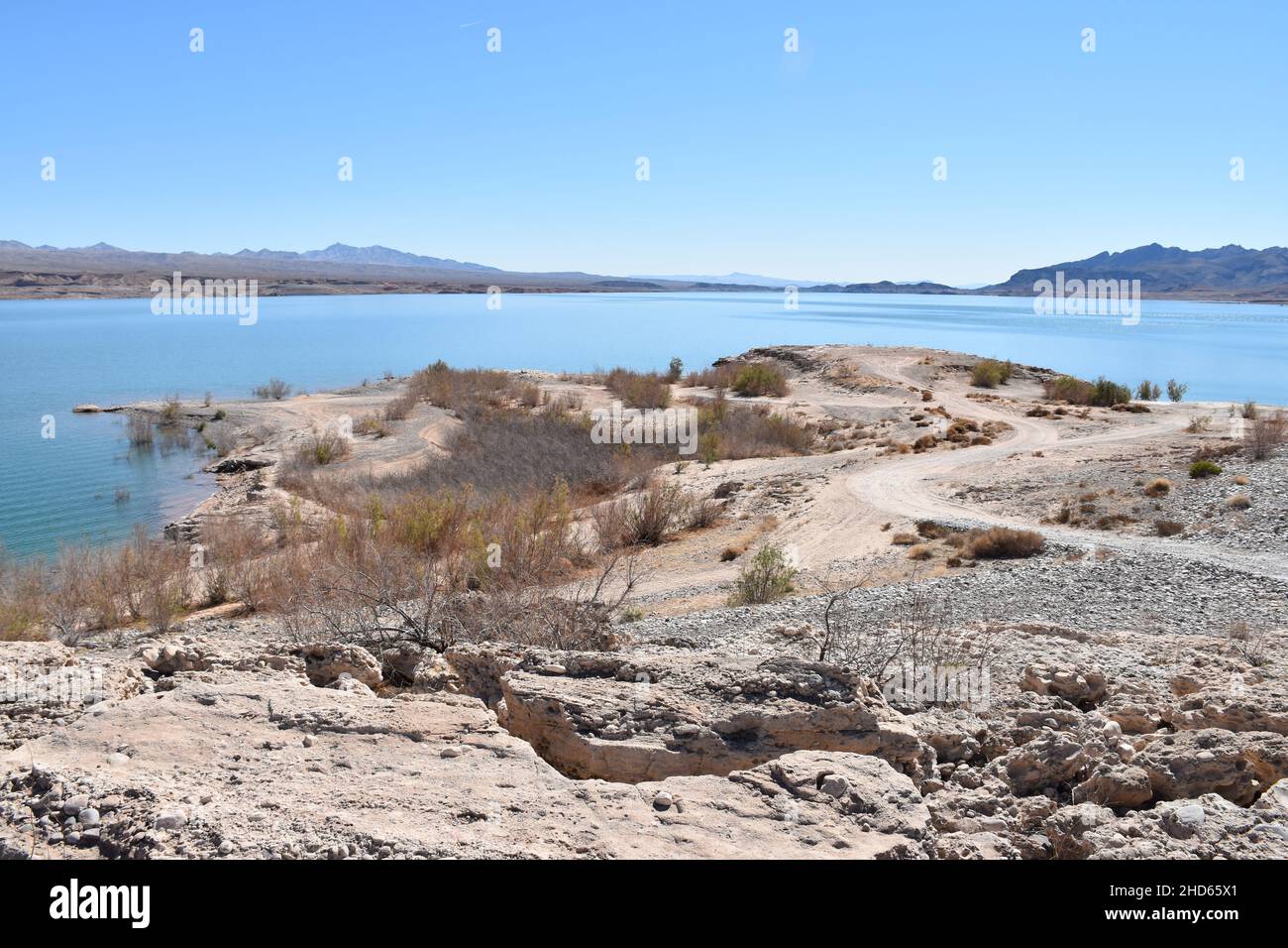 Stewarts Point at the Lake Mead National Recreation Area, Nevada, USA ...