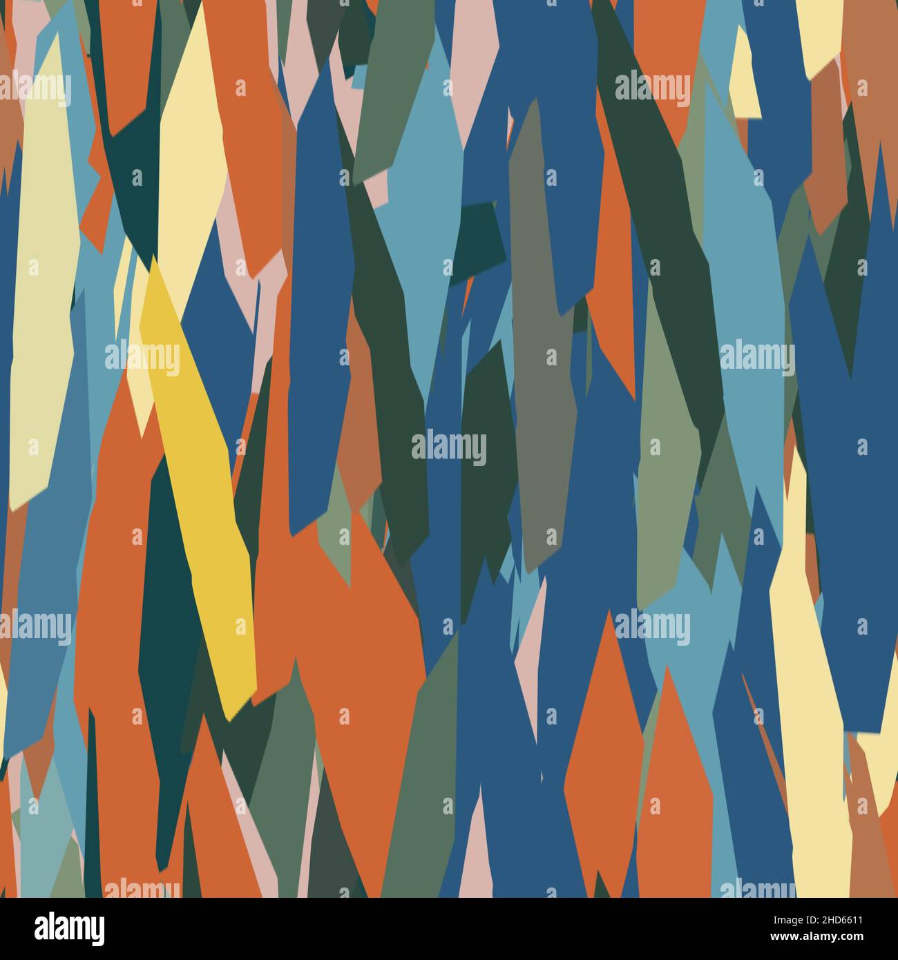 Seamless funky expressive and energetic paper cut out collage surface ...