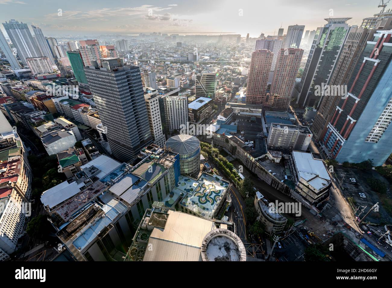 Beautiful skylines at Manila, Philippines Stock Photo - Alamy