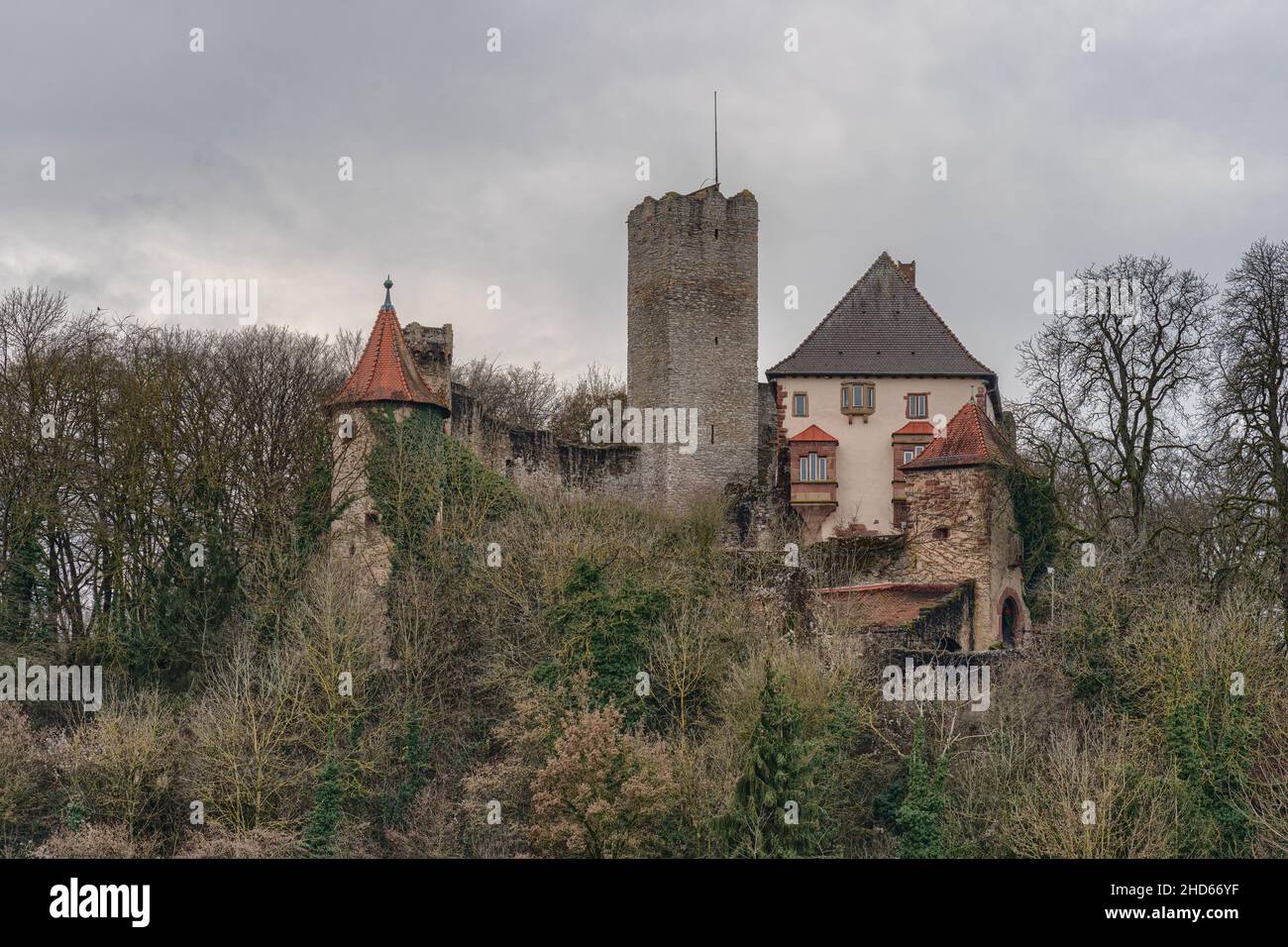 Castle Neidenstein near Heidelberg, Germany Stock Photo - Alamy