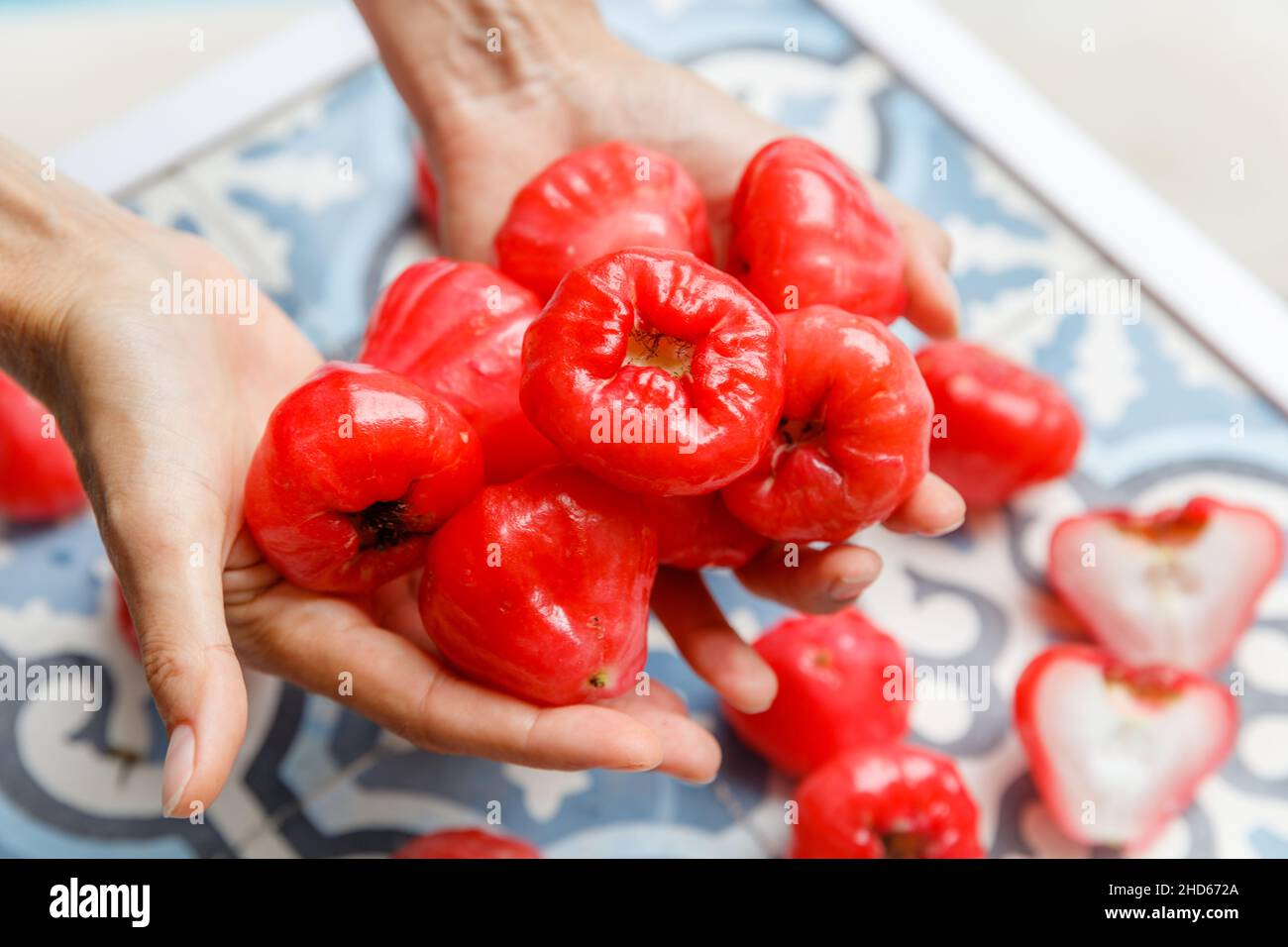 Wax Apples High Resolution Stock Photography and Images - Alamy