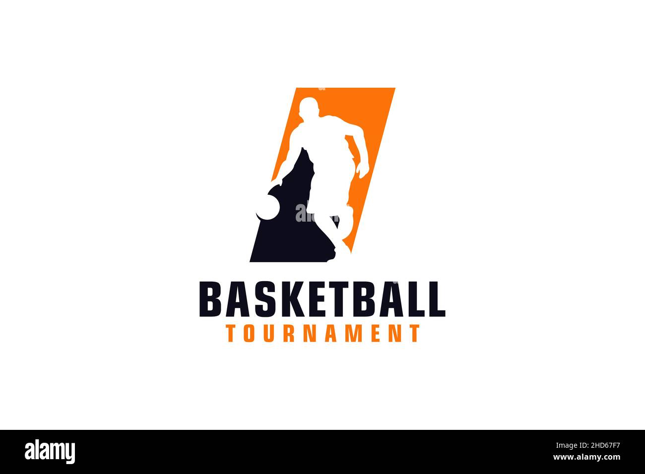 Letter I with Basketball Logo Design. Vector Design Template Elements ...