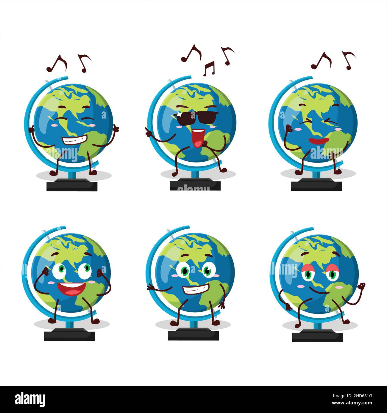 Dancing earth Stock Vector Images - Alamy