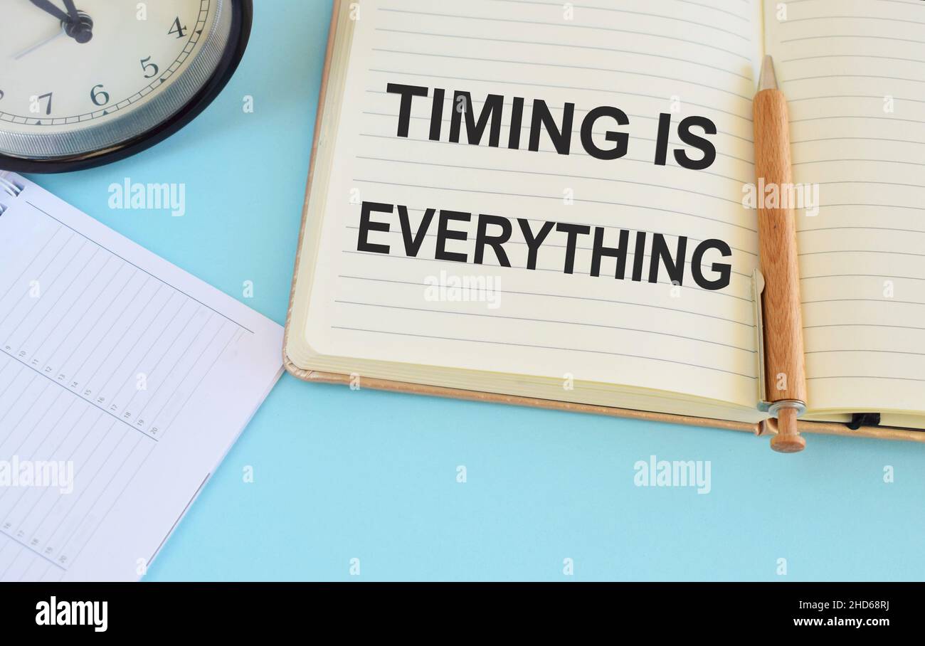 The right timing hi-res stock photography and images - Alamy