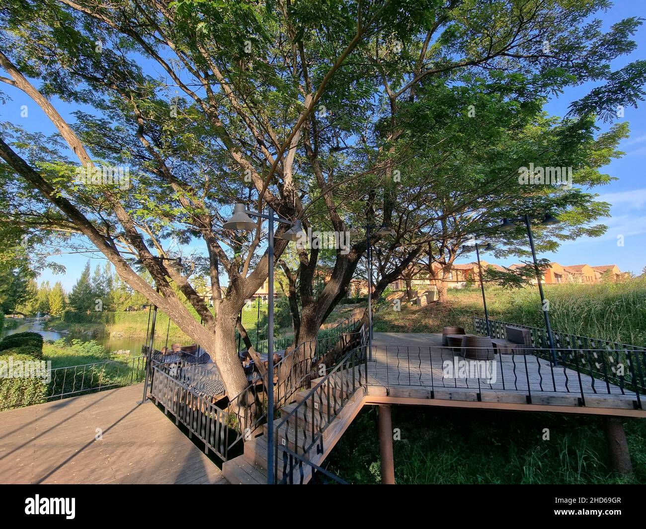 Shade under the balcony hi-res stock photography and images - Alamy
